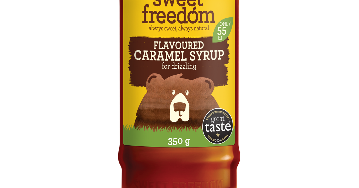 Sweet Freedom Caramel Syrup 350g – REALLY GOOD PEOPLE