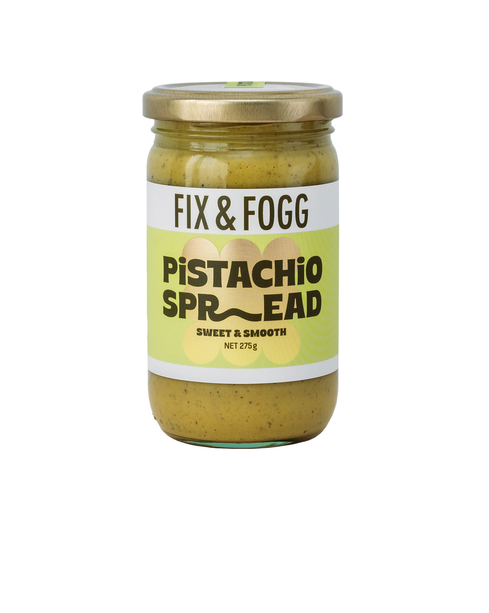 Fix & Fogg Sweet & Smooth Pistachio Spread 275g – REALLY GOOD PEOPLE