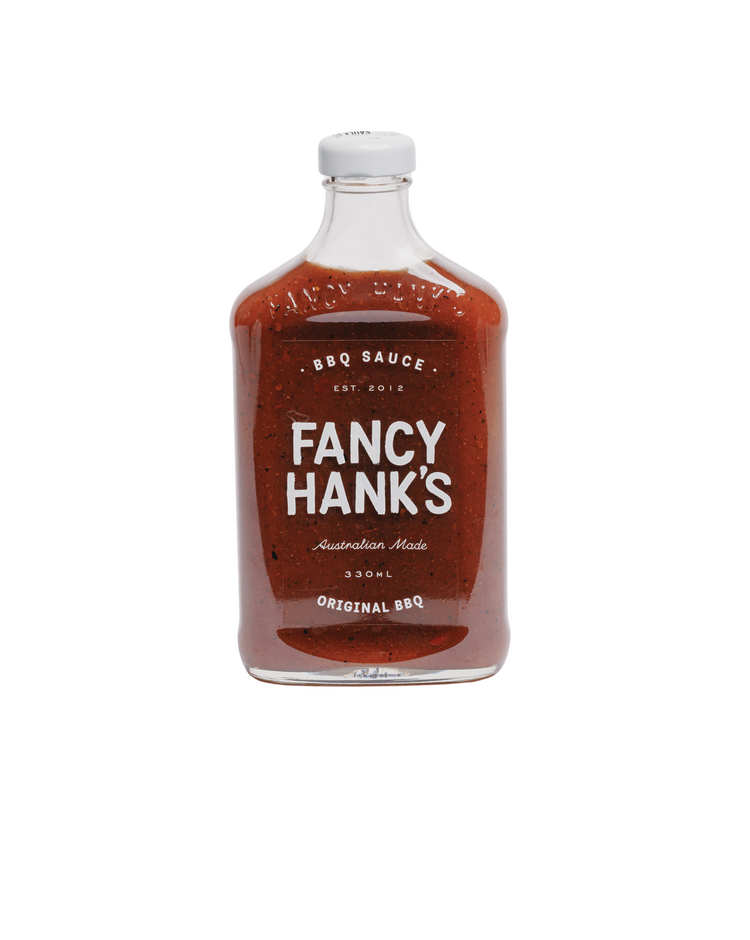 Fancy Hank's Original BBQ Sauce 330ml – REALLY GOOD PEOPLE