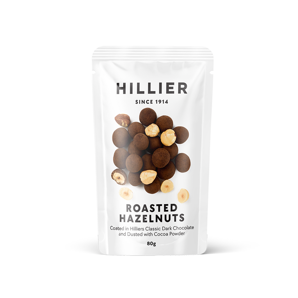 Hillier Dark Chocolate Hazelnut 80g – REALLY GOOD PEOPLE