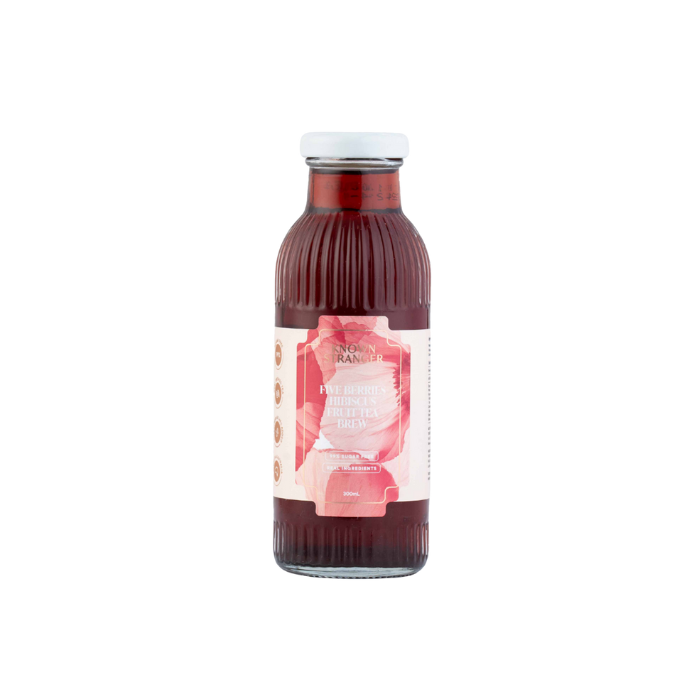 Known Stranger Fruit Tea Brew - Five Berries Hibiscus 300ml (Pack of 1 ...