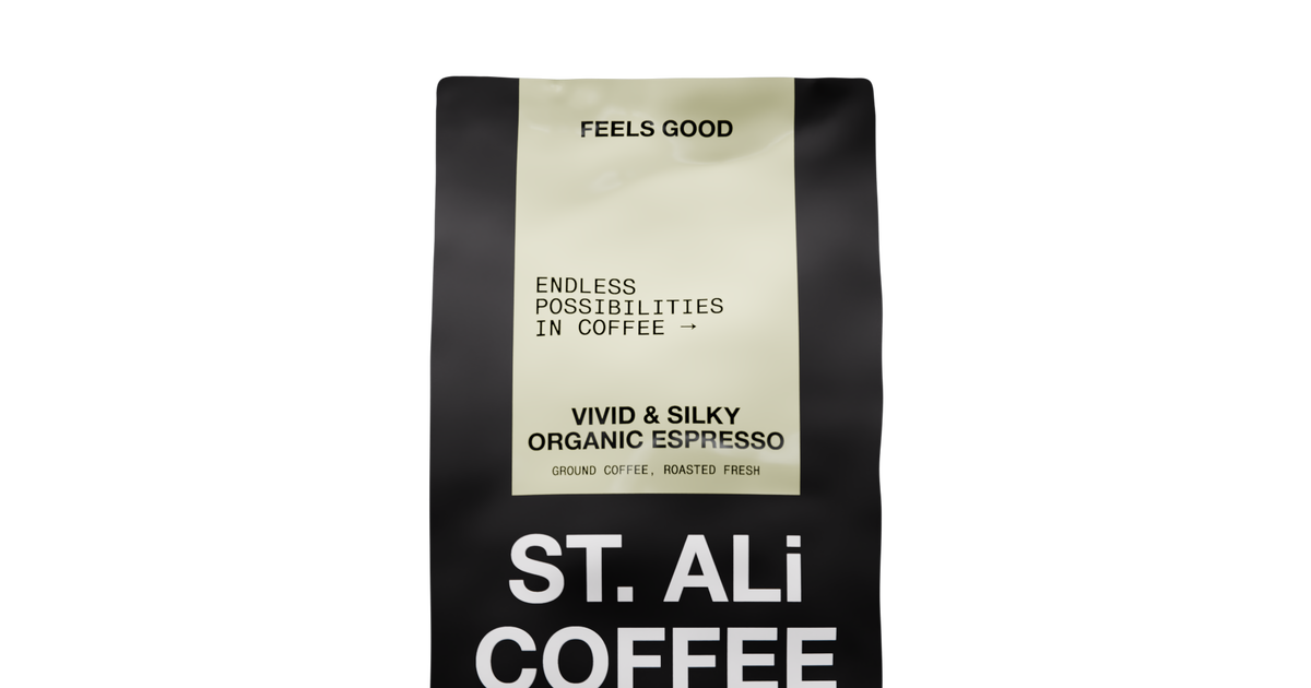 ST. ALi Coffee Feels Good 225g – REALLY GOOD PEOPLE